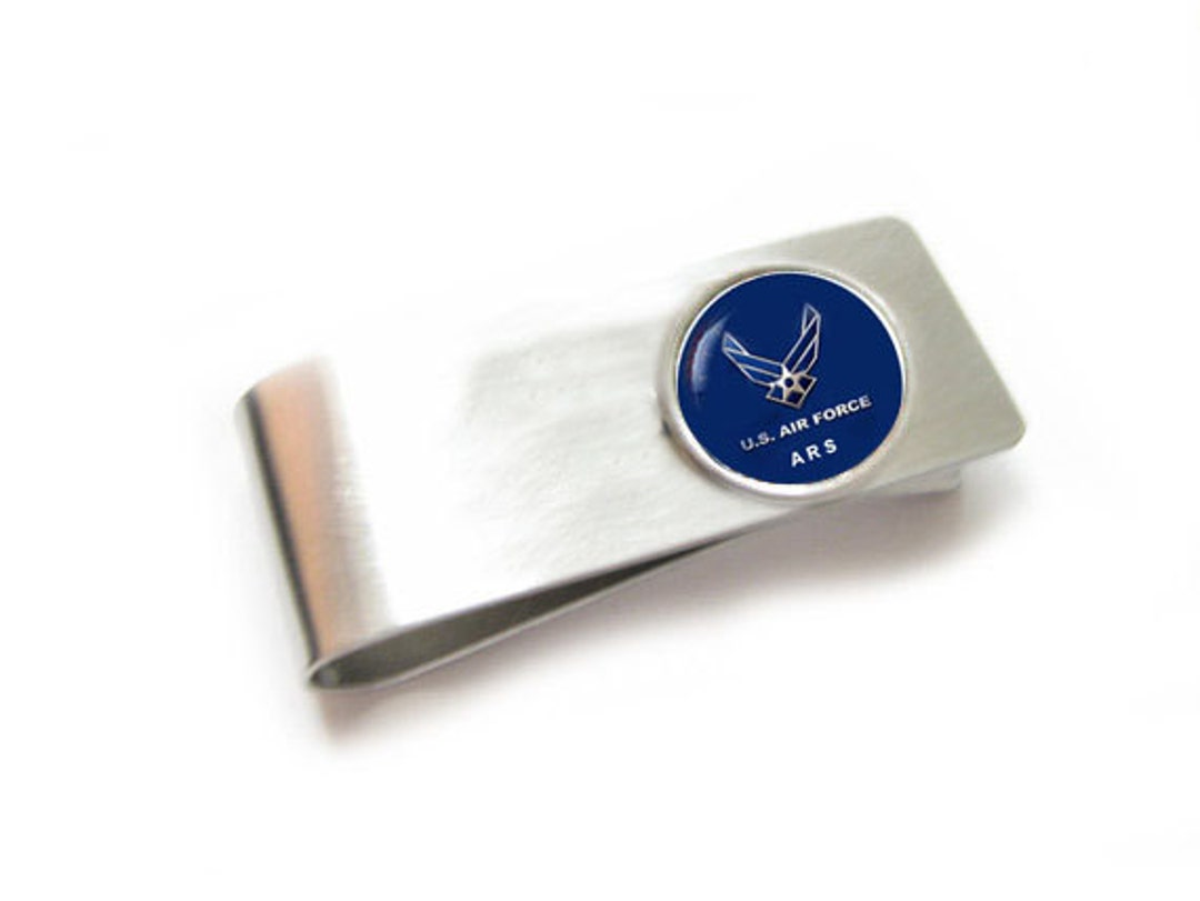Air Force Money Clip, Military Personalized Initials Airforce Monday ...