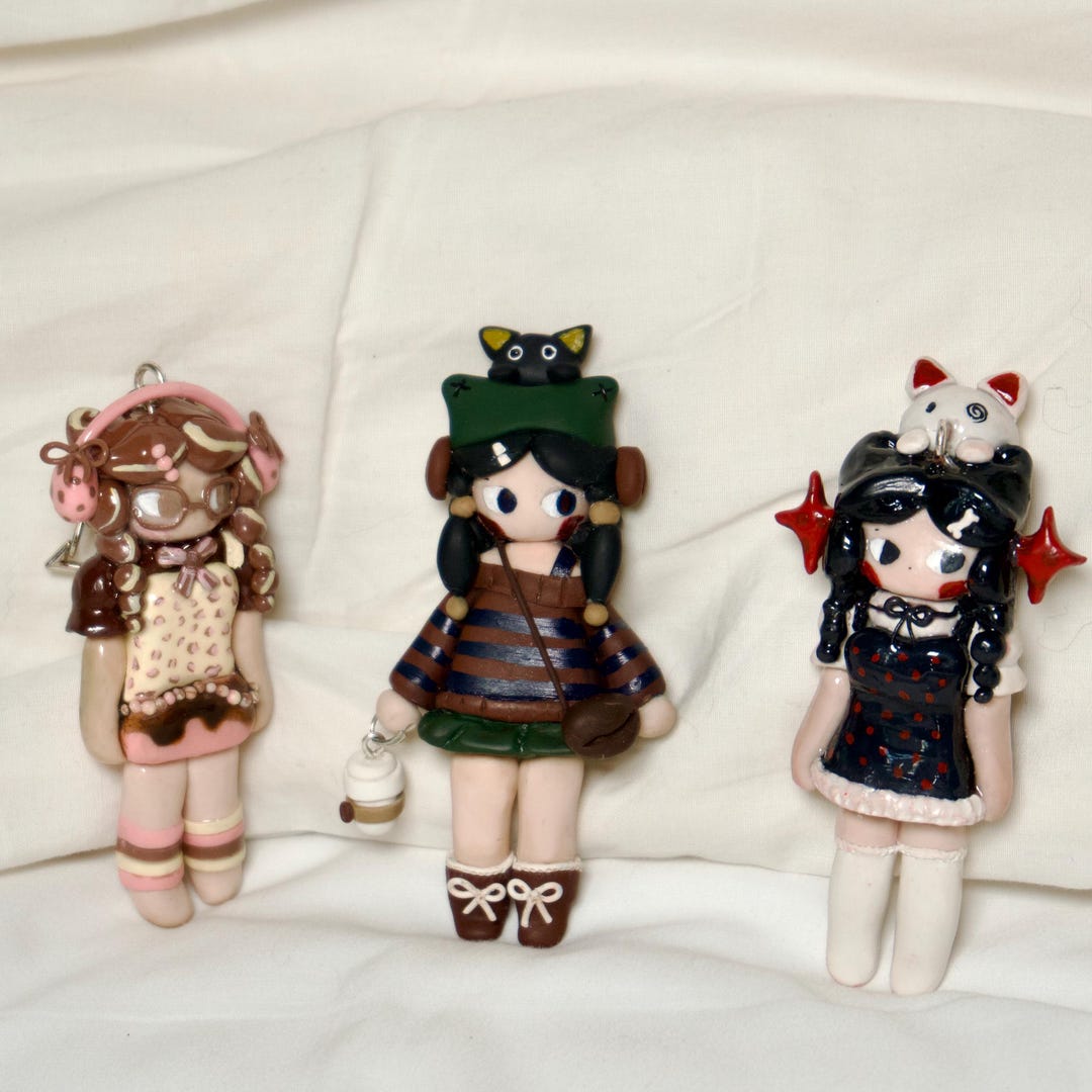 Mini Me Keychains / Custom Doll / Personalized Gifts / Bestfriend ...