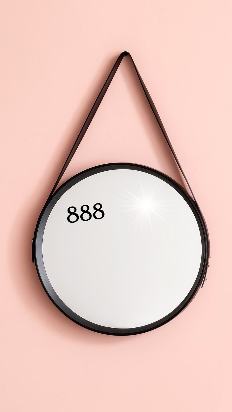 Angel Number Decals - Etsy