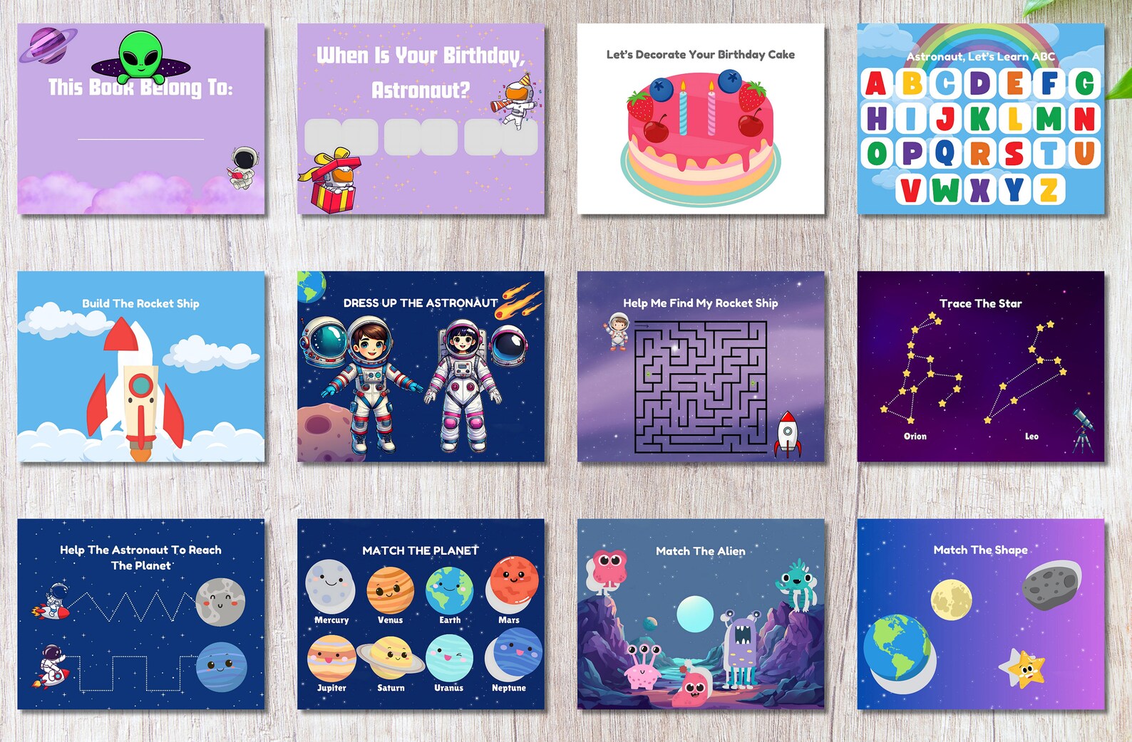 Busy Book Printable, Toddler Busy Book, Toddler Learning Binder ...