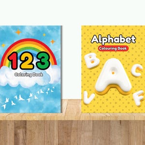 ABC Coloring Book, ABC Coloring Pages, 123 Coloring Book, Preschool ...