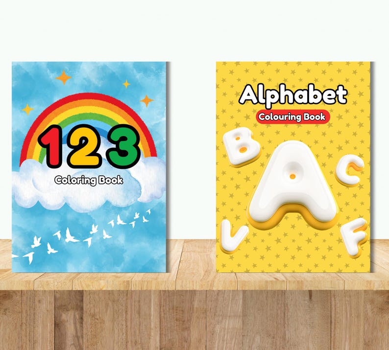 ABC Coloring Book, ABC Coloring Pages, 123 Coloring Book, Preschool ...