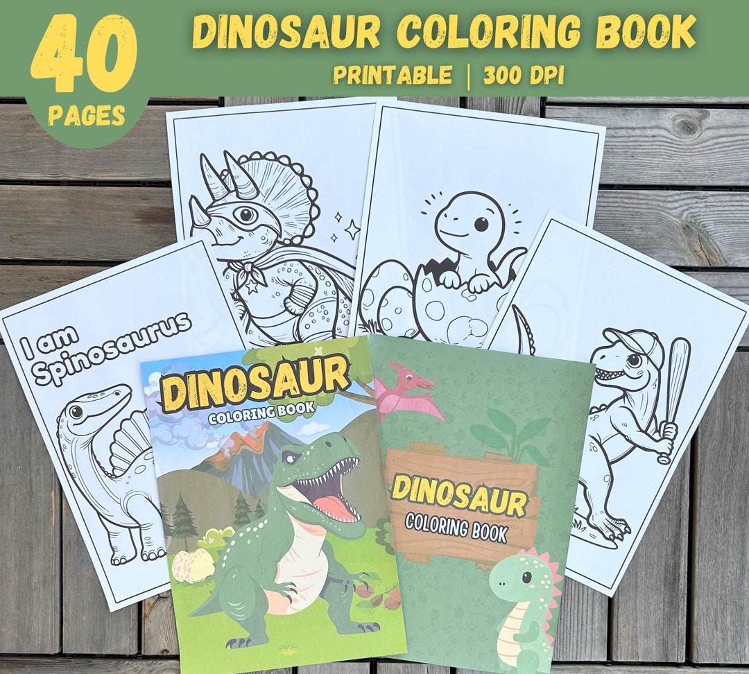 Dinosaur Coloring Book, Dinosaur Coloring Pages, Dinosaur Coloring ...