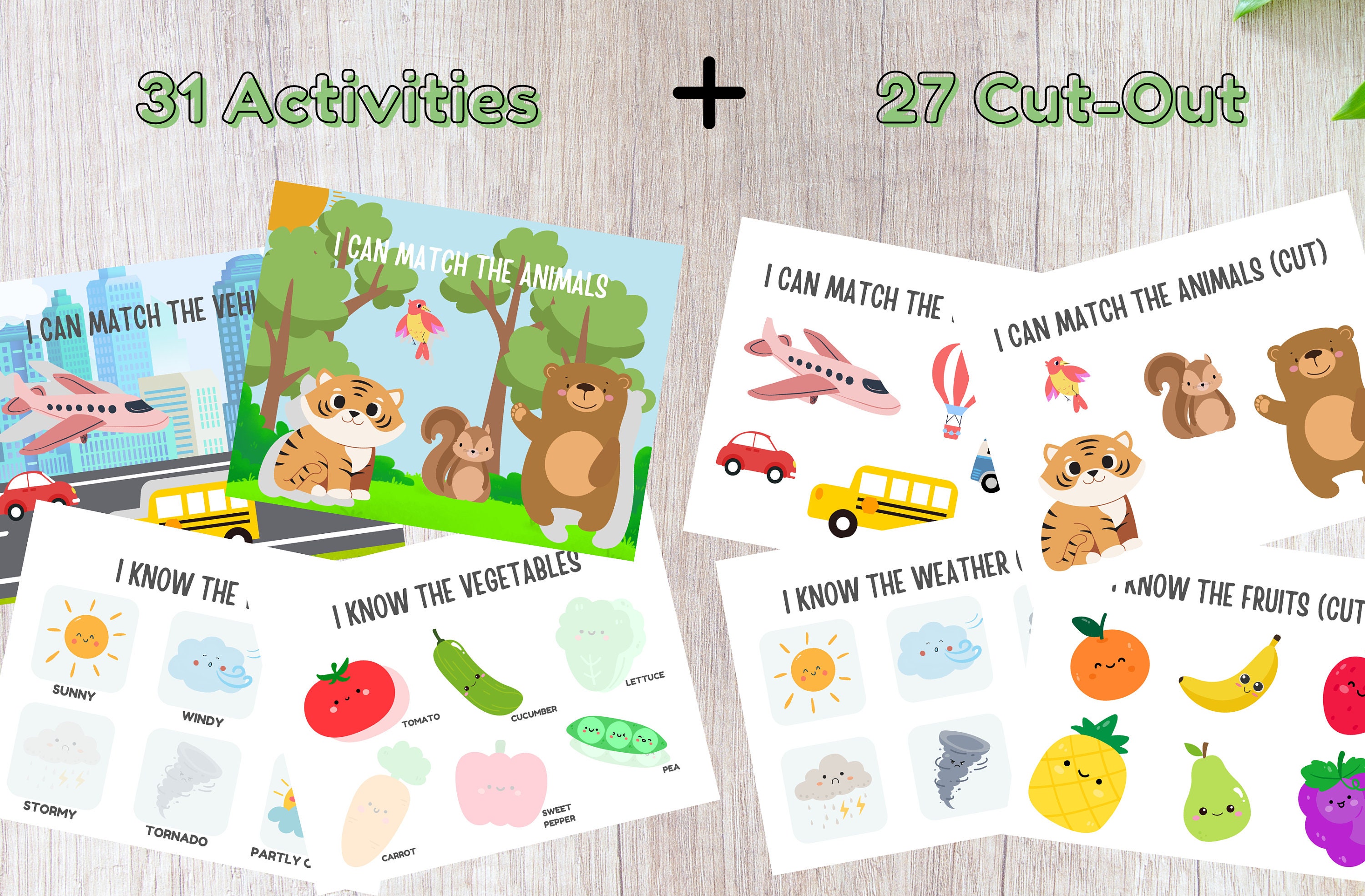 Toddler Busy Book, Toddler Learning Binder, Busy Book Printable ...