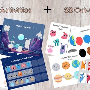 Busy Book Printable, Toddler Busy Book, Toddler Learning Binder ...