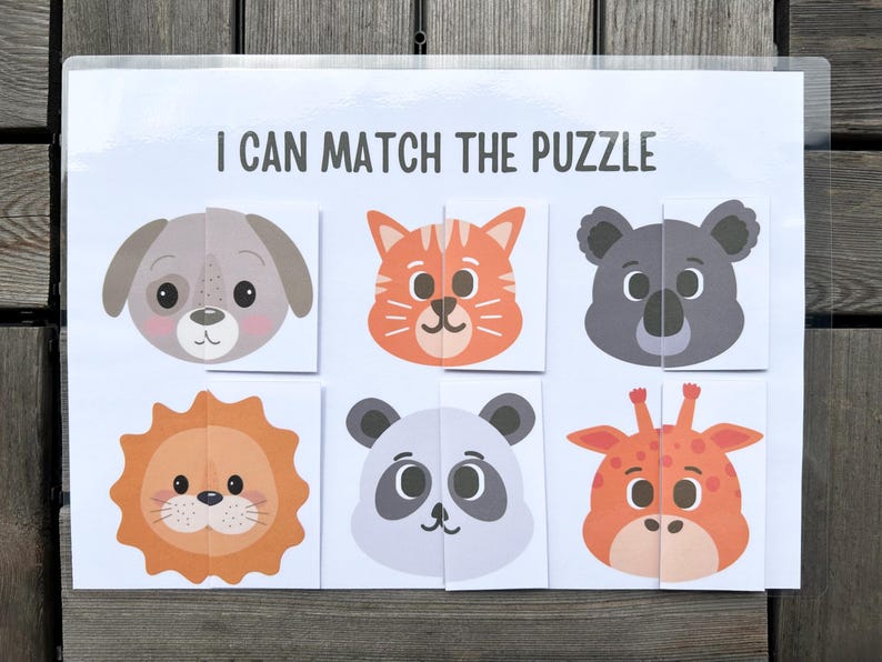 Toddler Busy Book, Toddler Learning Binder, Busy Book Printable ...