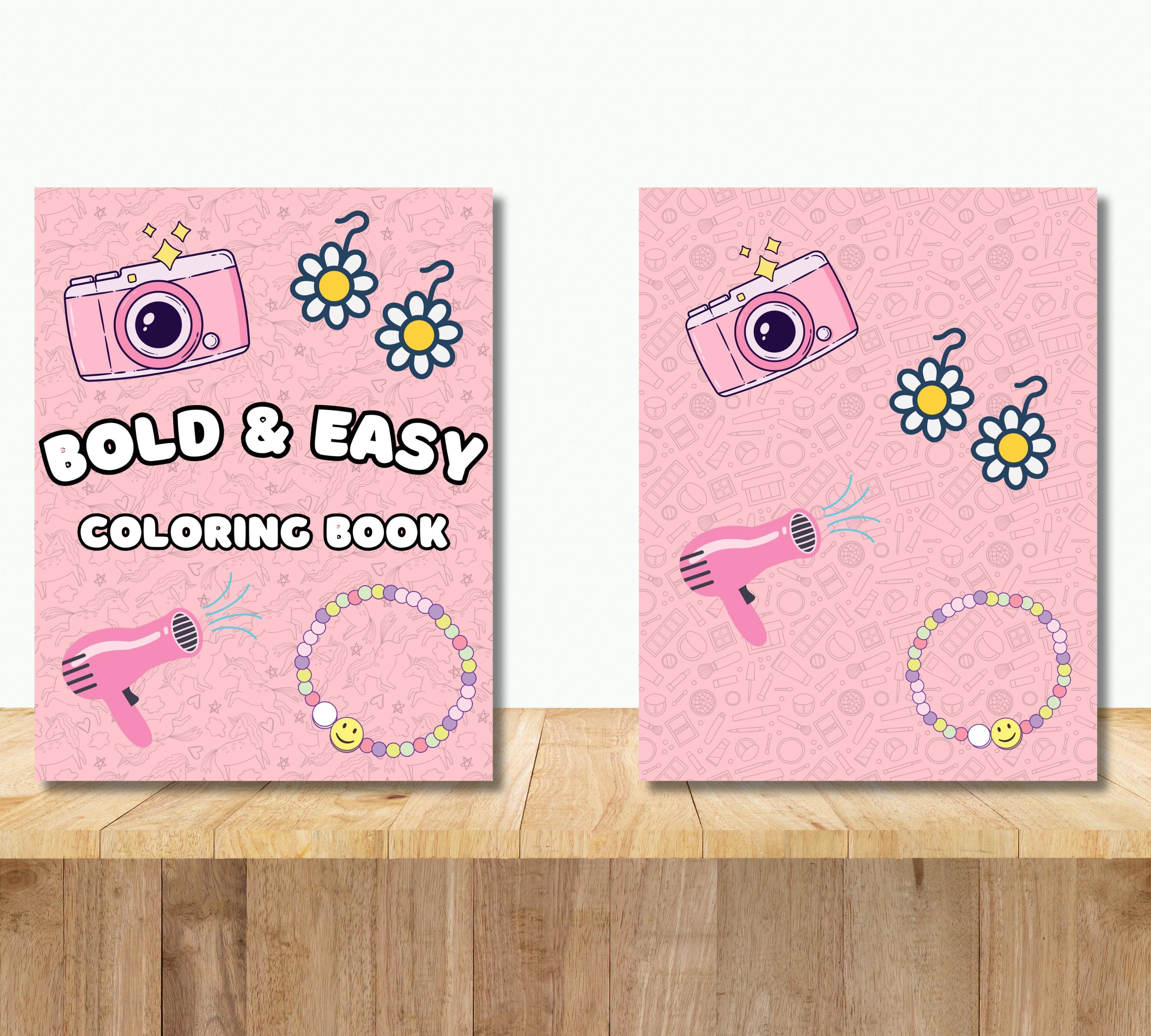 Bold and Easy Coloring Pages, Bold and Easy Coloring Book, Coloring ...