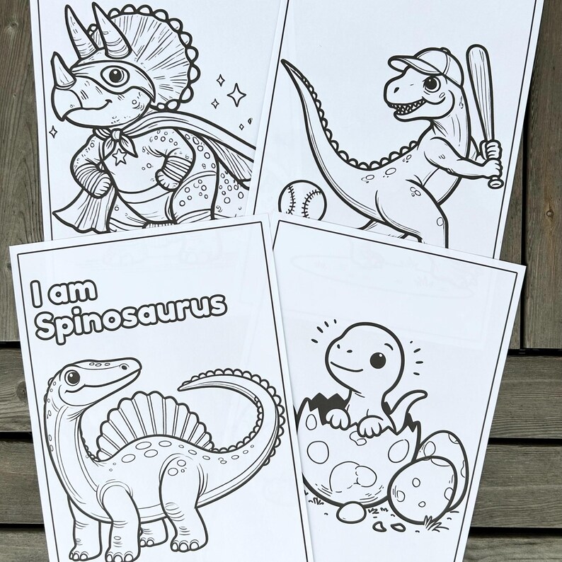 Dinosaur Coloring Book, Dinosaur Coloring Pages, Dinosaur Coloring ...