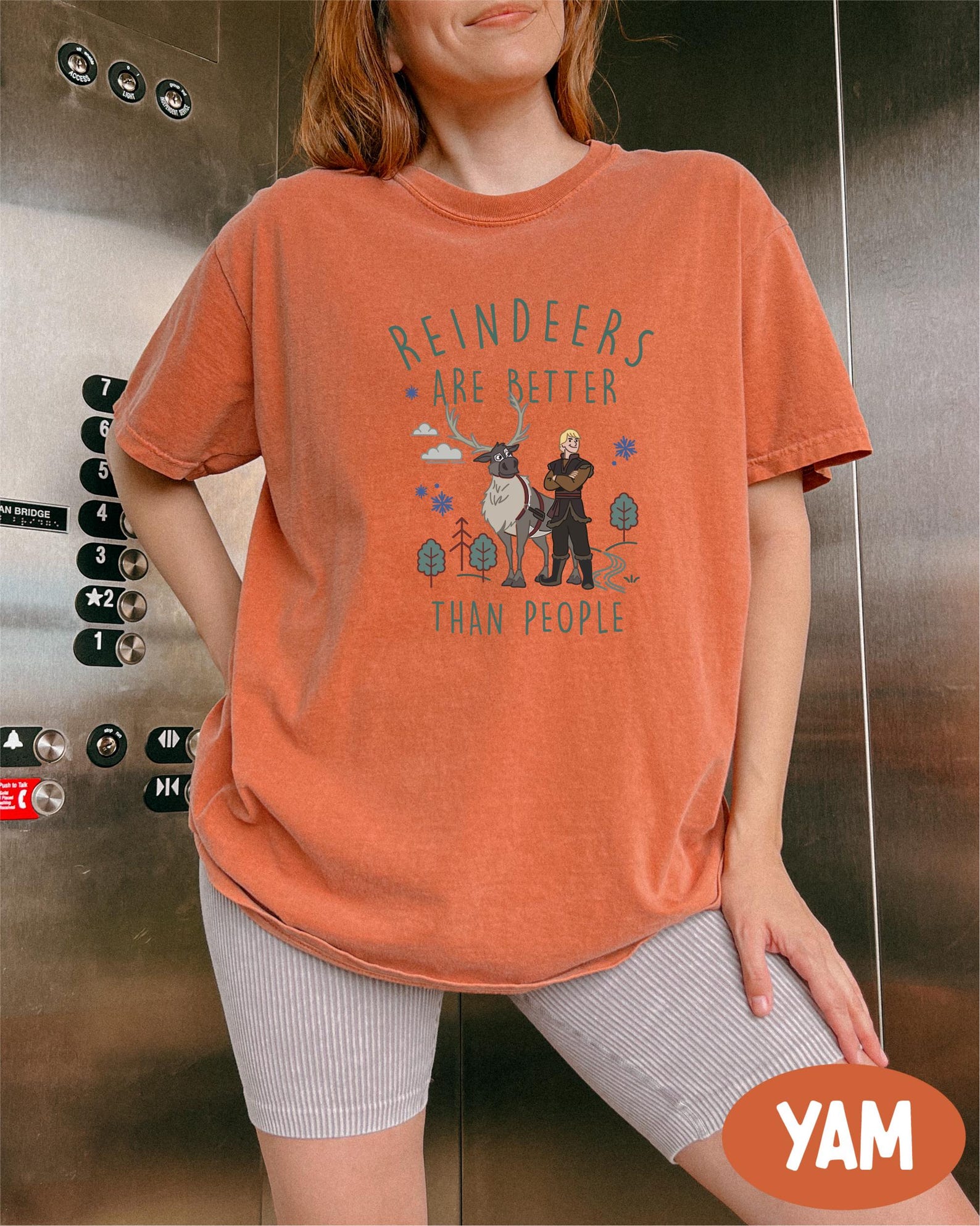 Disney Frozen Kristoff & Sven Reindeers Are Better Than People Shirt ...