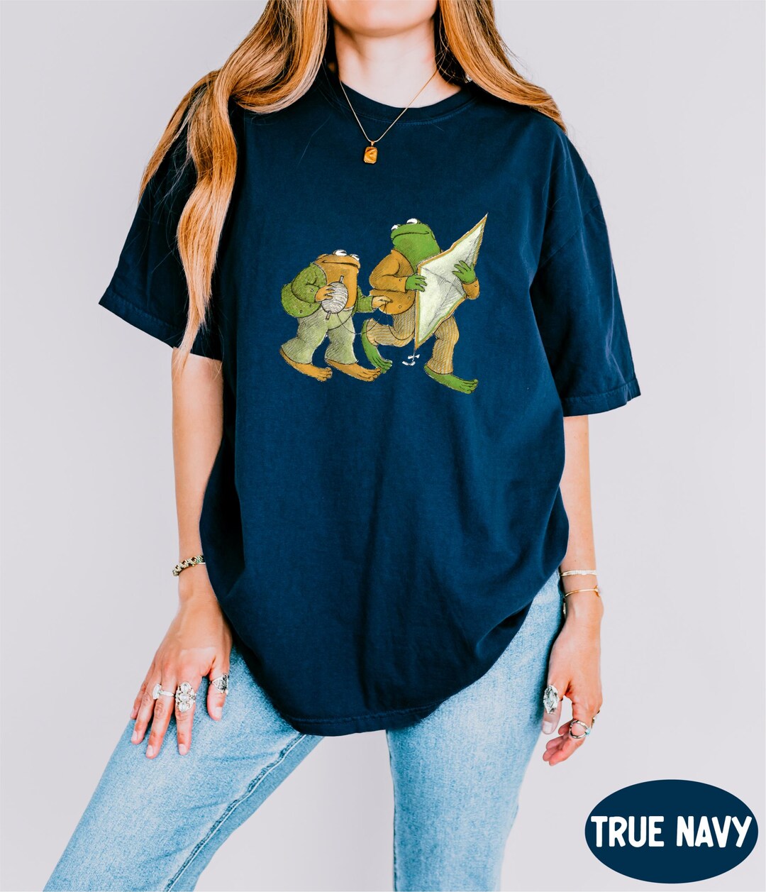 Frog and Toad Shirt, Frog and Toad Flying Kite Shirt, Comfort Colors ...