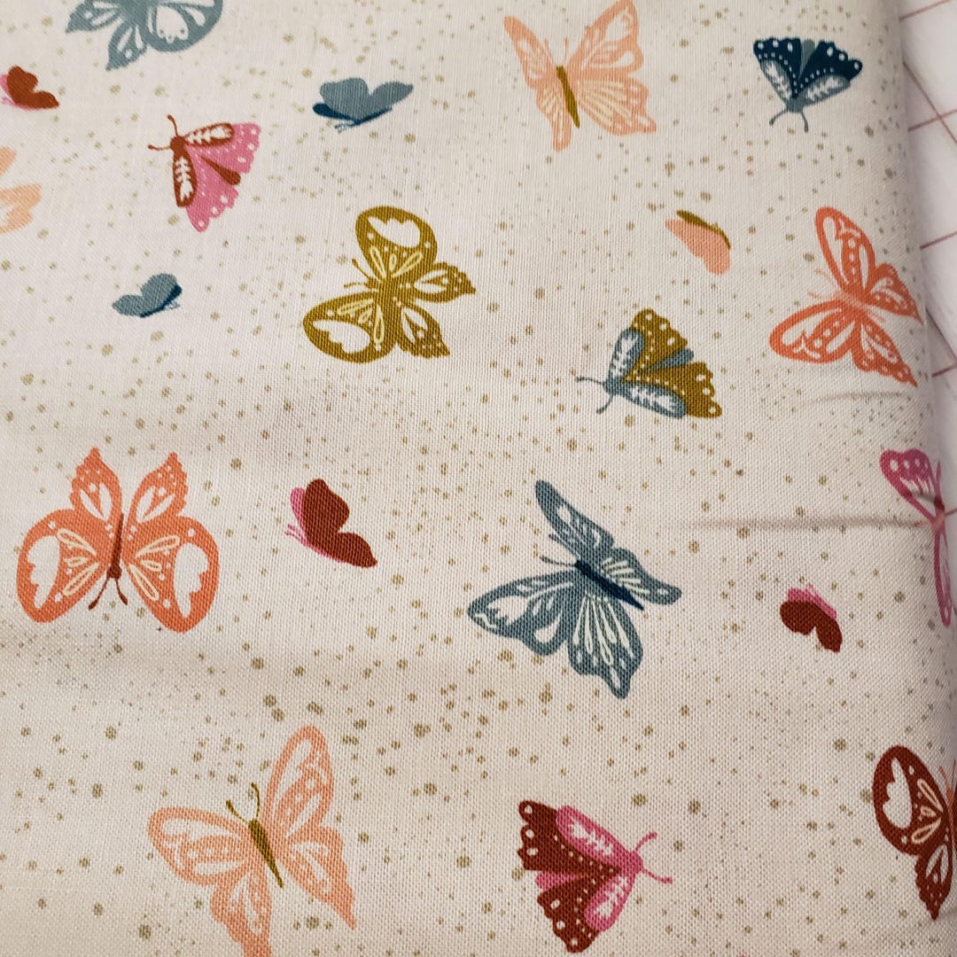 Butterfly Wings Cotton Fabric - Moda Songbook Collection - Etsy