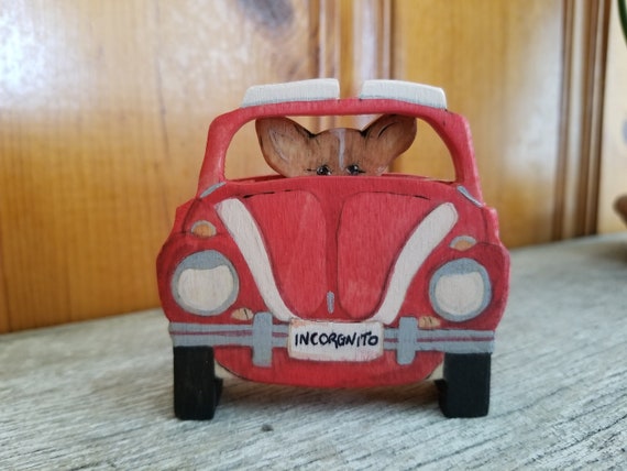 Corgi Desk Decor New Green Bugging Device American Crafted - Etsy