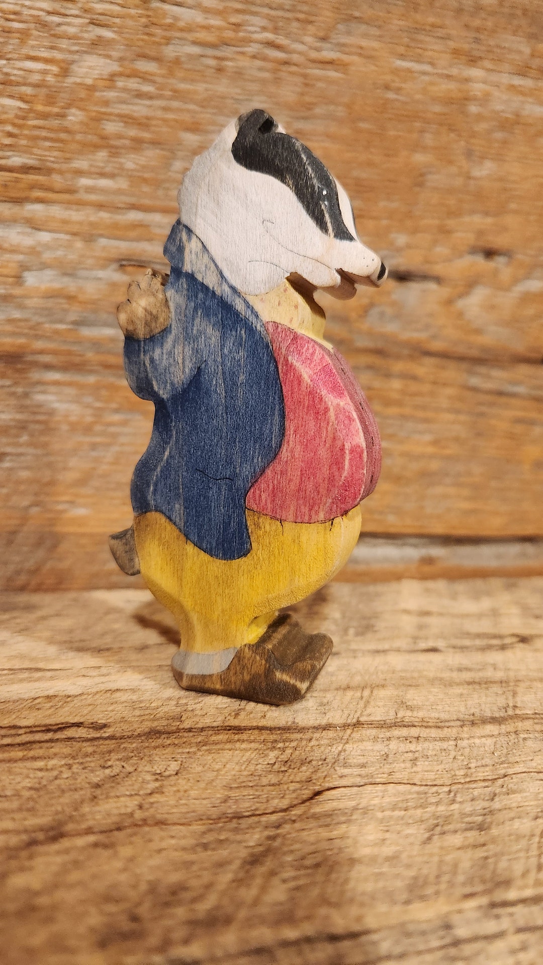 Beatrix Potter's Mr. Brock Wooden Pay Toy. - Etsy