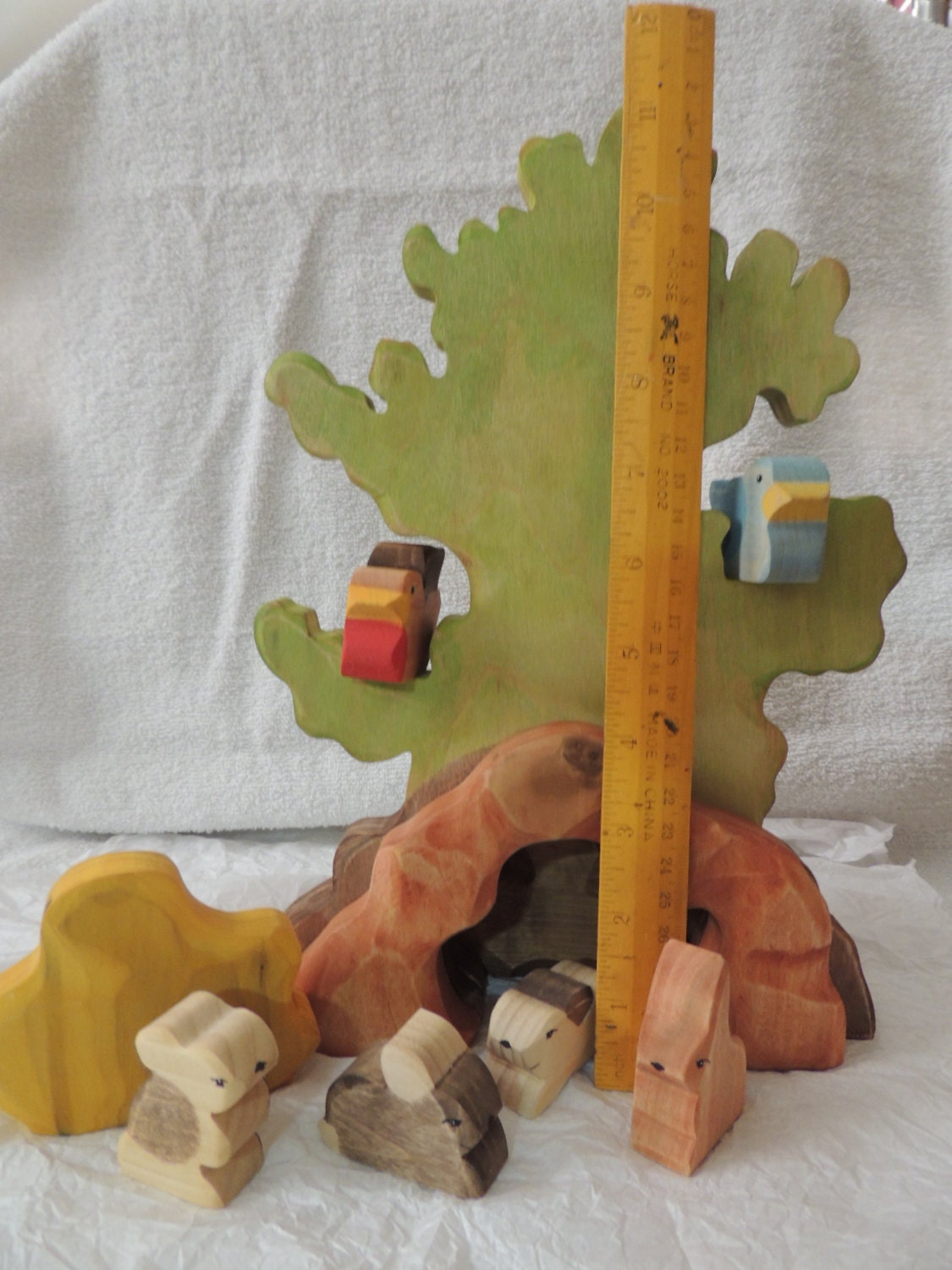 Large Woodland Tree Waldorf Style. American Midwest Hand Crafted - Etsy