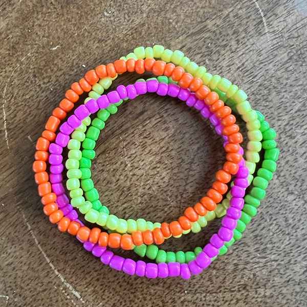Neon Bracelet - Etsy