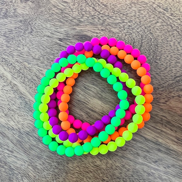 Neon Bracelet - Etsy