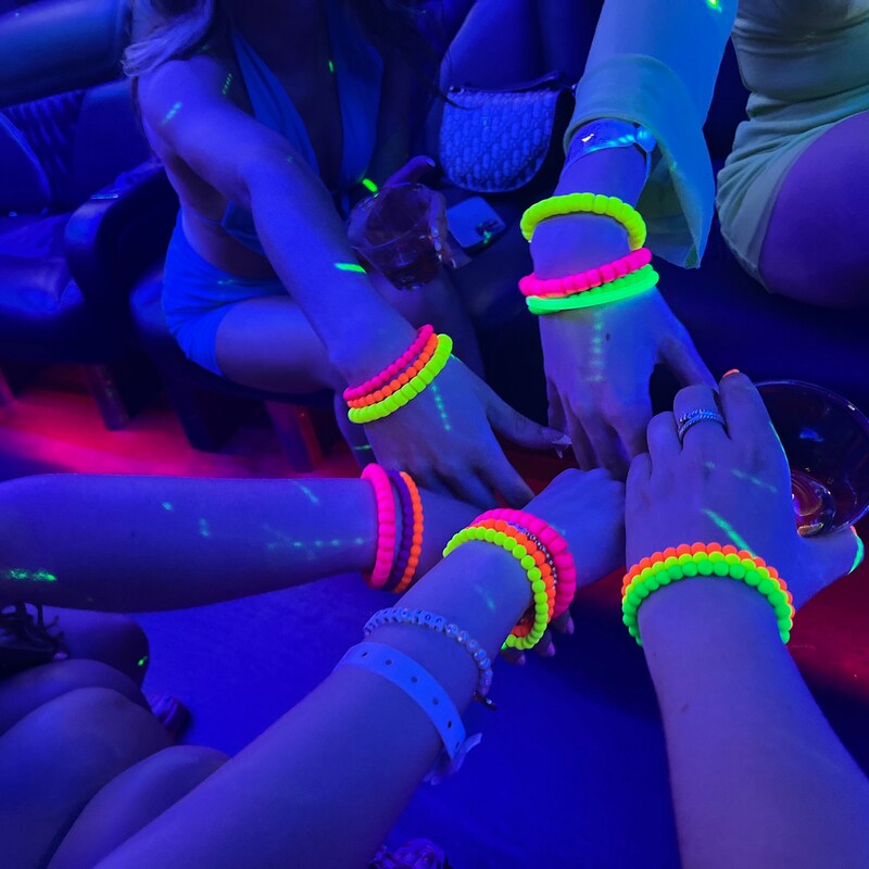 Neon Bracelet - Etsy