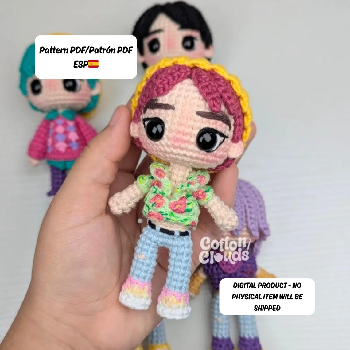 Abby Kpop - PDF Pattern - Etsy