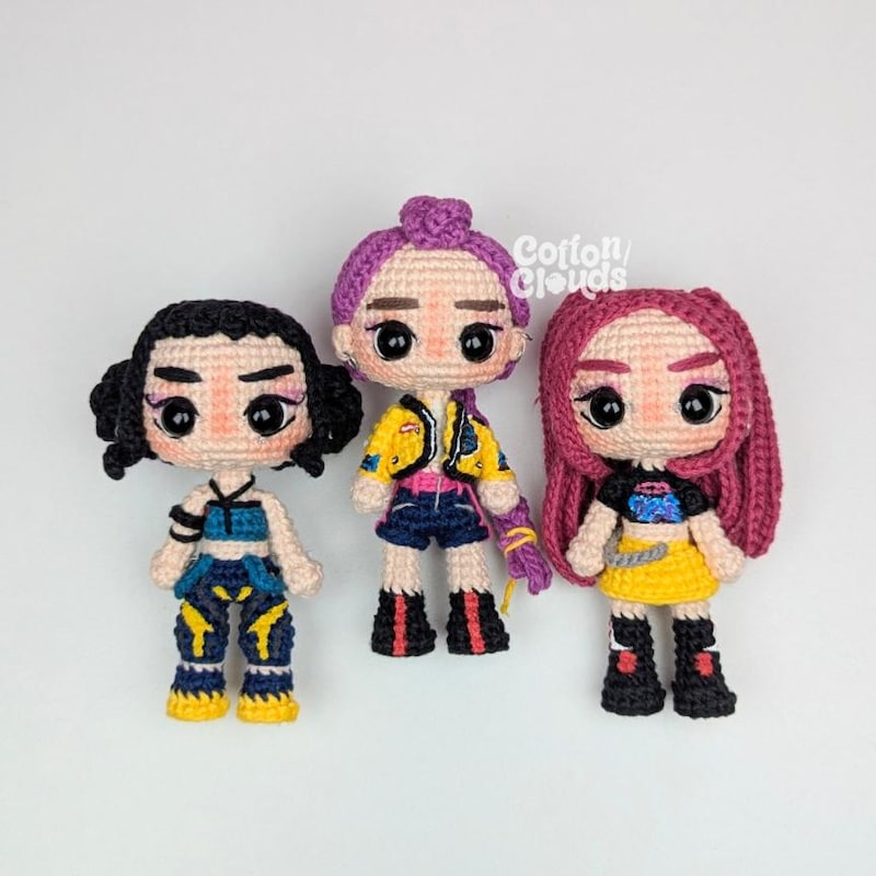 Rumi kpop demon hunter doll - Etsy España