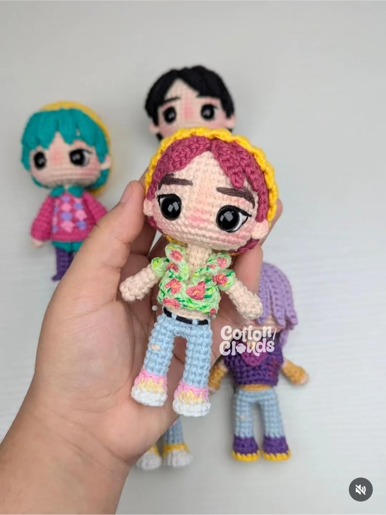 Kpop Boys - PDF Pattern - Etsy