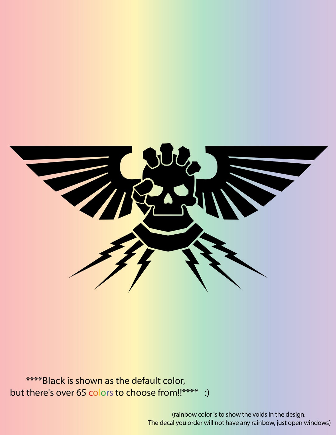 Astartes Retributors Chest Insignia Decal warhammer 40k - Etsy