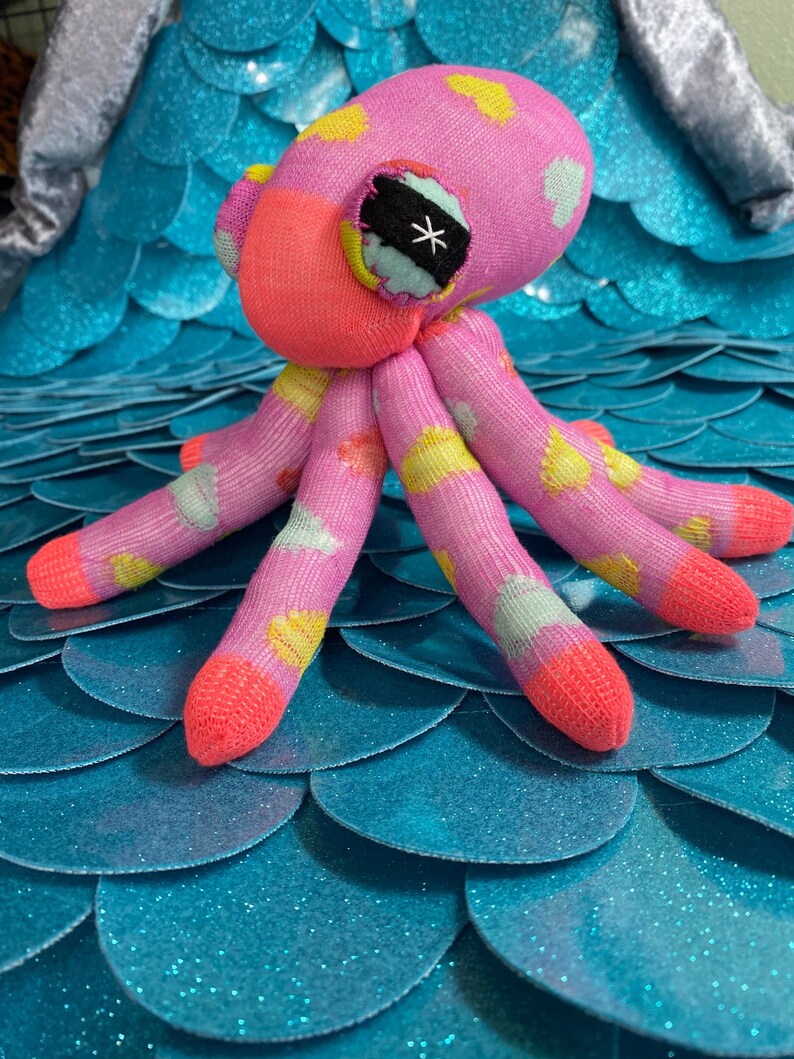 Pinky Inky Socktopus octopus sock animal Stuffed Animals & Plushies ...