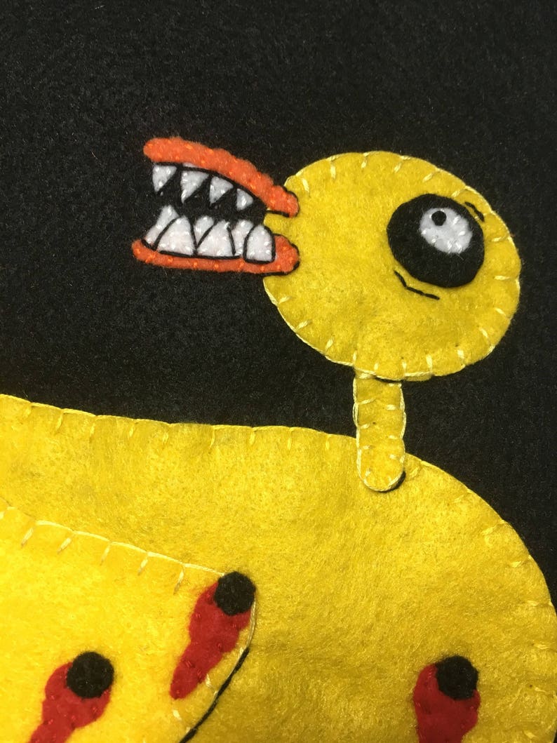 Nightmare before christmas scary duck ducky inspired christmas | Etsy