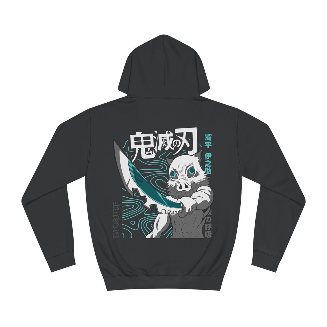 Demon Slayer Inosuke Unisex Hoodie - Etsy