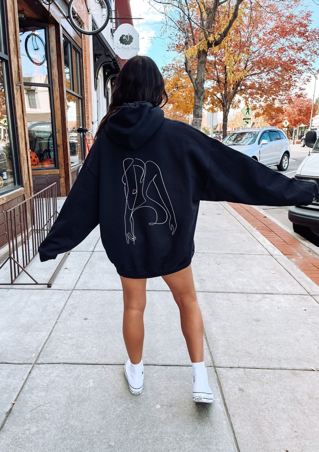 Self Love Woman Her, Line Art, Trendy Sweatshirt, Trendy Hoodie ...