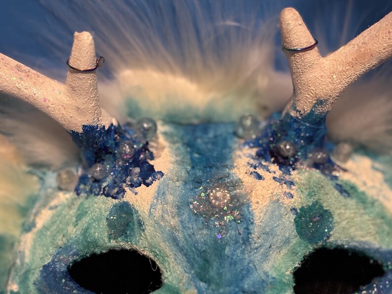 Winter Solstice Deer Mask - Etsy