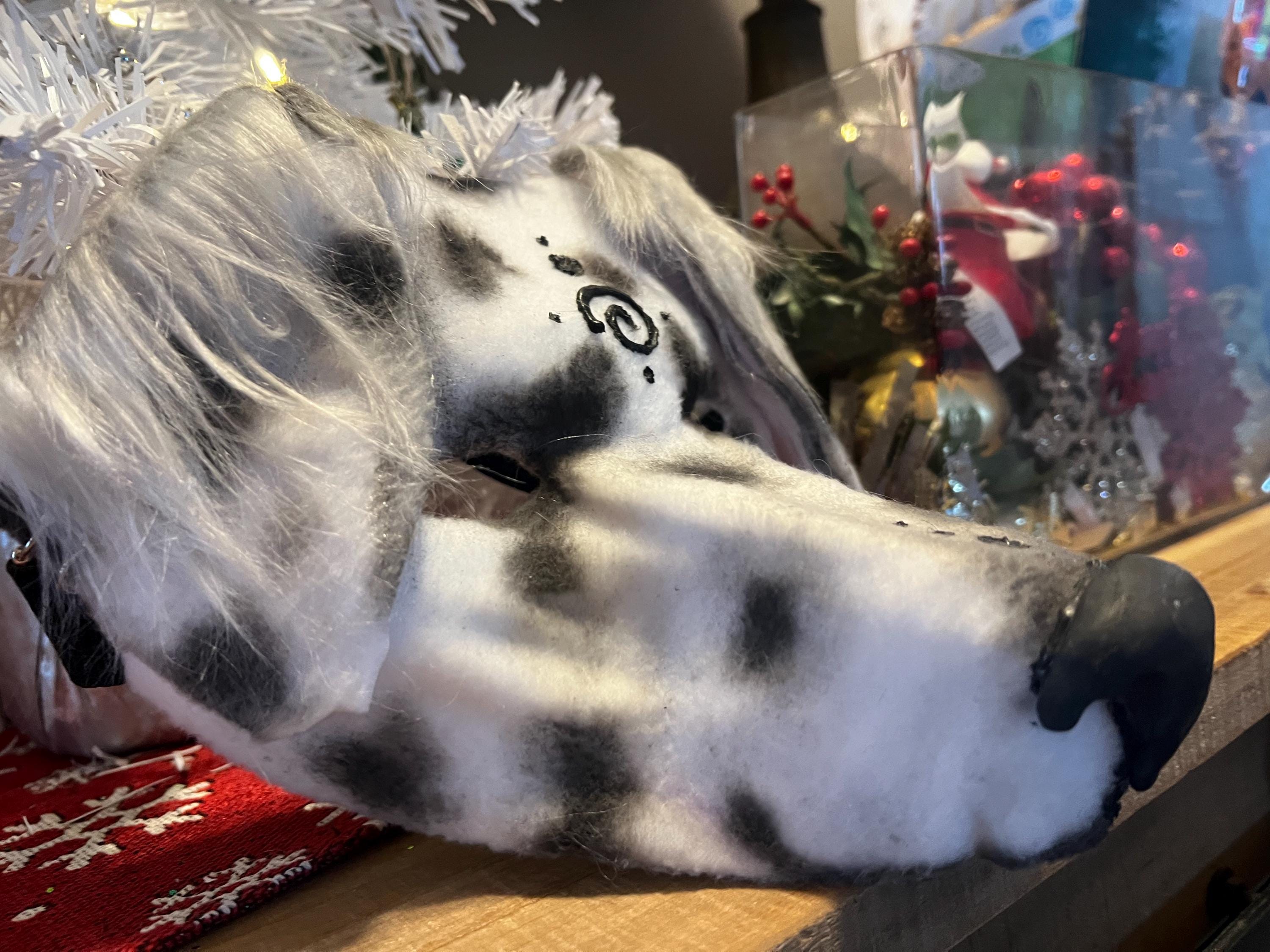 Therian Styled Mask/gear Dalmatian Mask With Elastic. - Etsy
