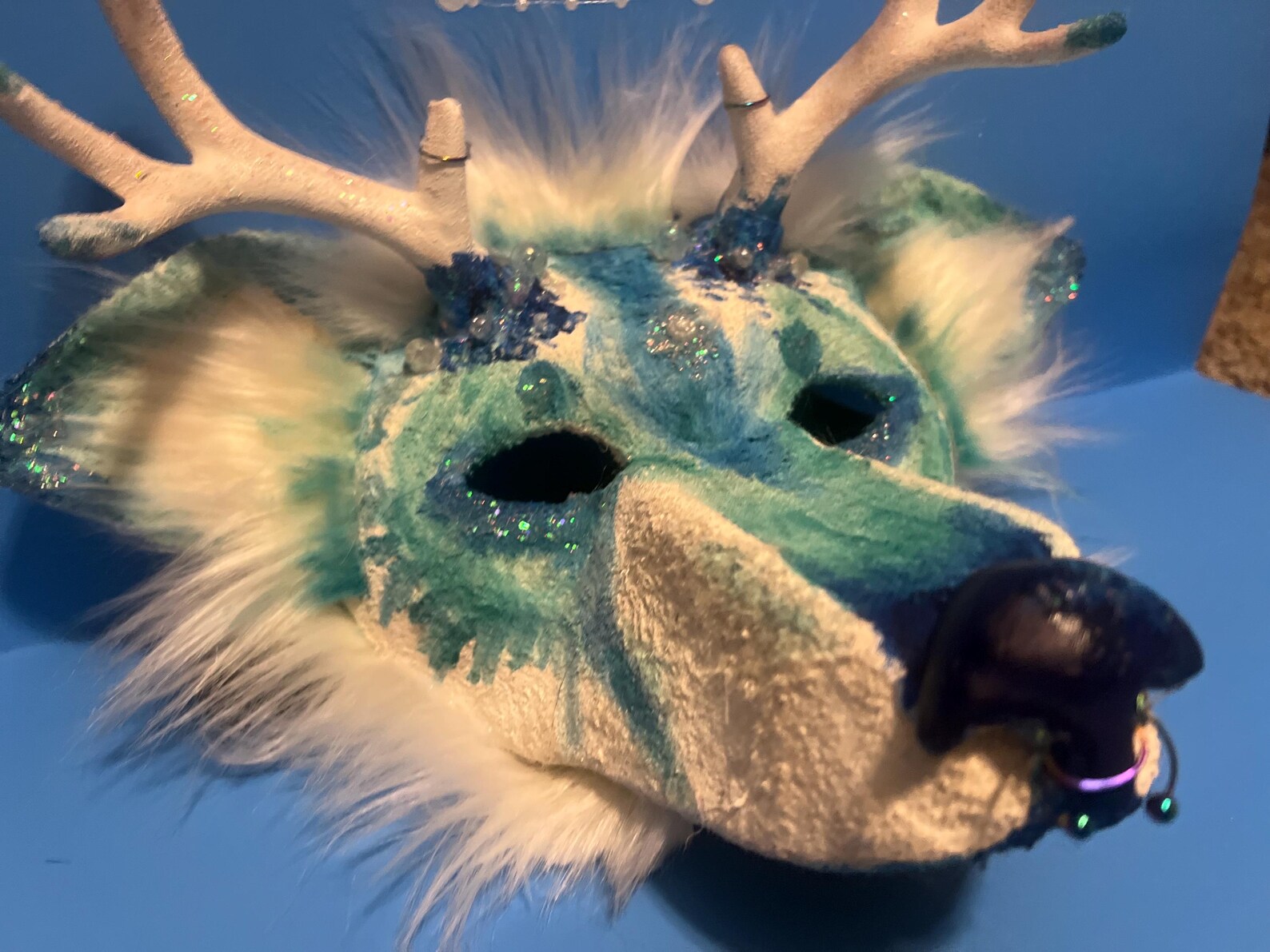 Winter Solstice Deer Mask - Etsy