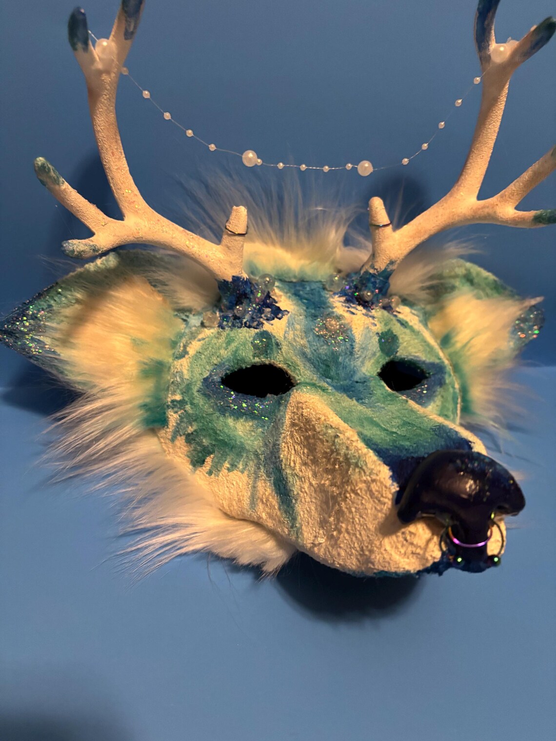 Winter Solstice Deer Mask - Etsy