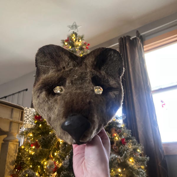 Bear Mask - Etsy