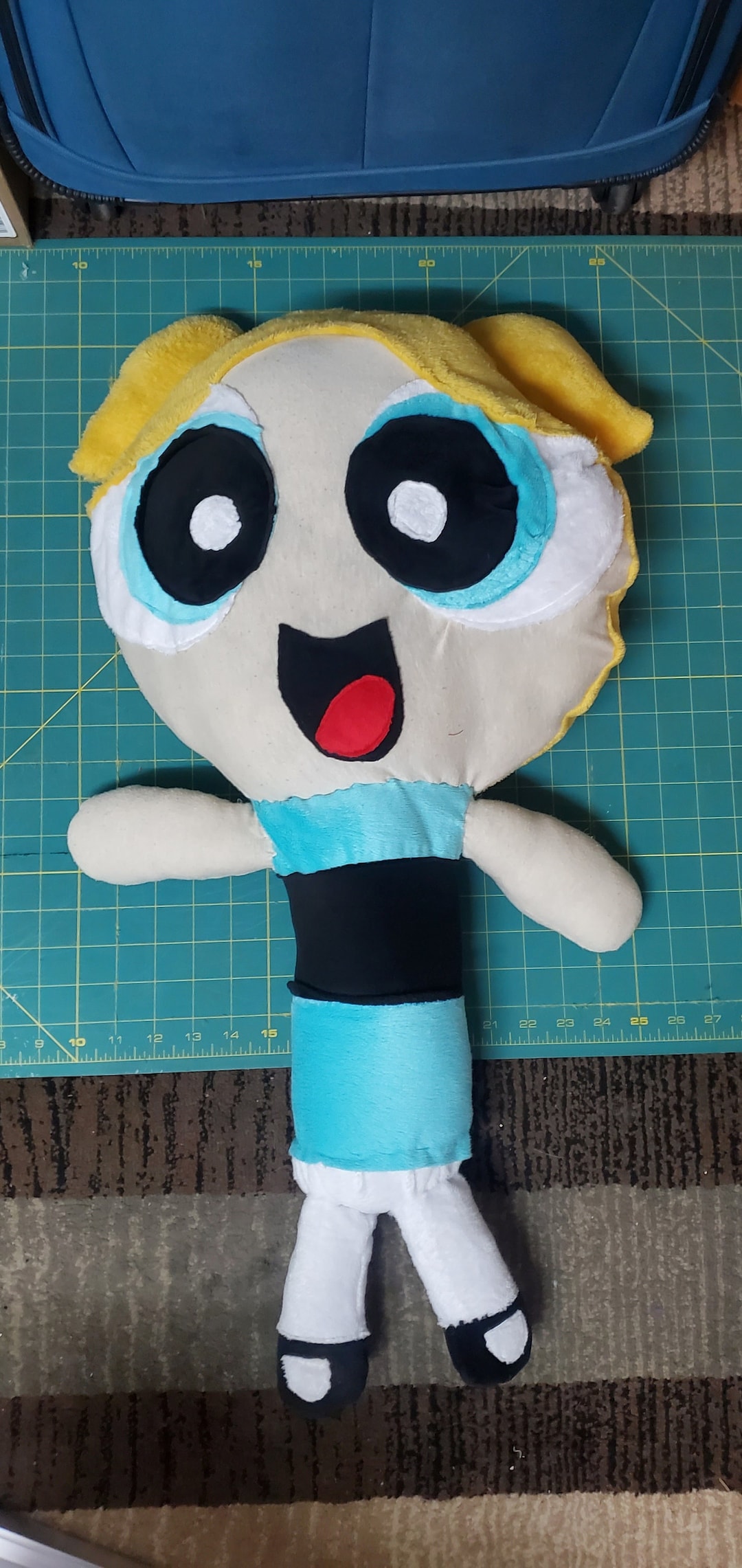 Bubbles Large Powerpuff Girls Plushie / Stuffed Animal 28" See ...