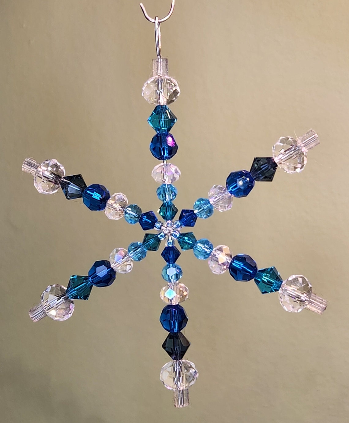 Christmas Snowflake Ornament - Etsy