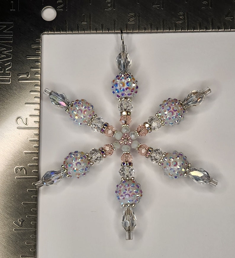 Victorian Christmas Snowflake Ornament - Etsy