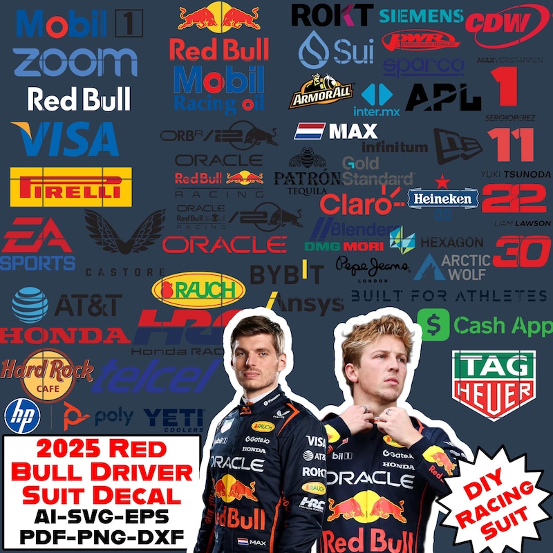 F1 Racing Suit Logo - Etsy