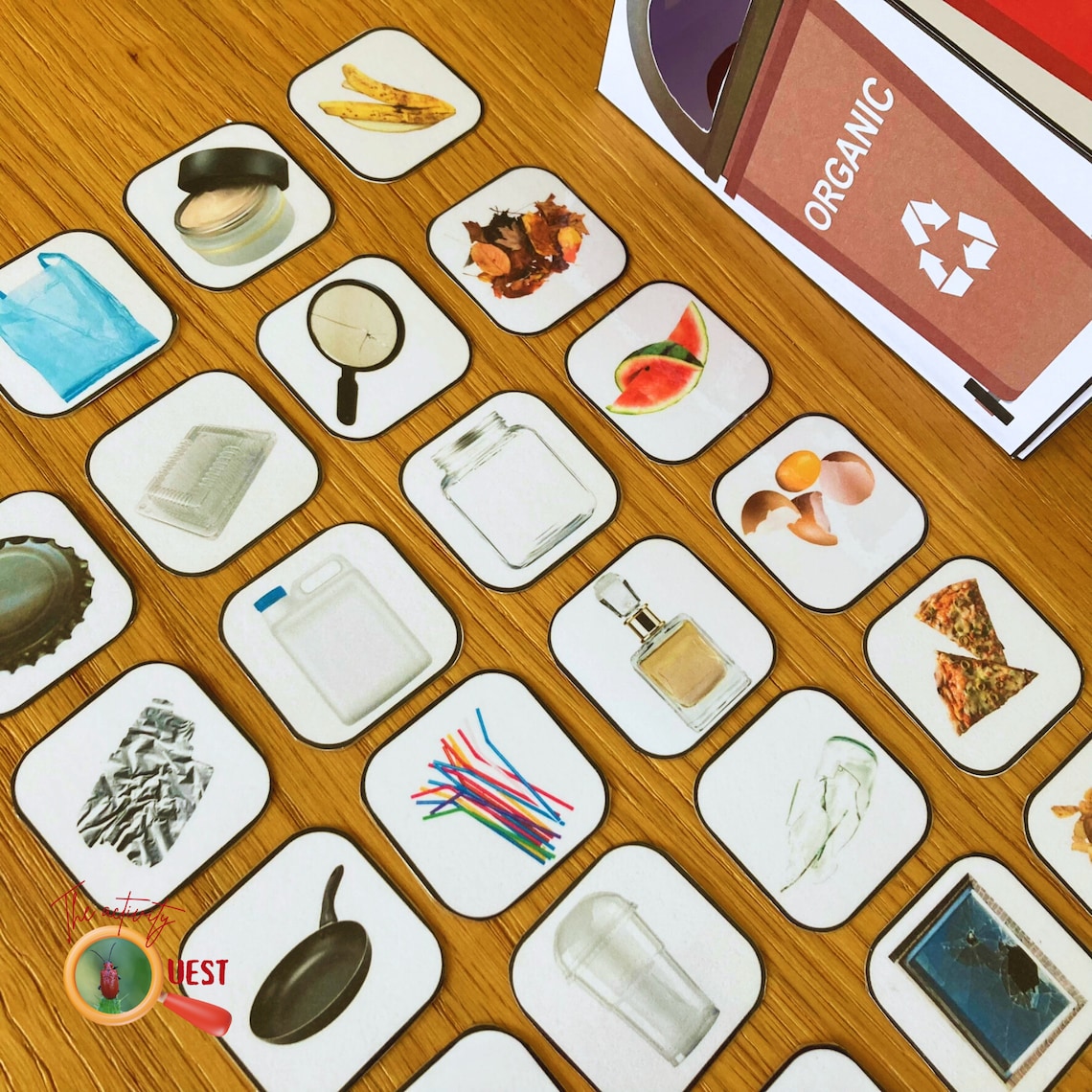 Waste Sorting Printable, Recycling Game, Earth Day Activity, Preschool ...