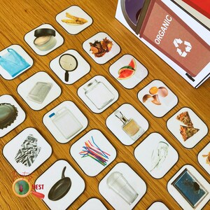 Waste Sorting Printable, Recycling Game, Earth Day Activity, Preschool ...