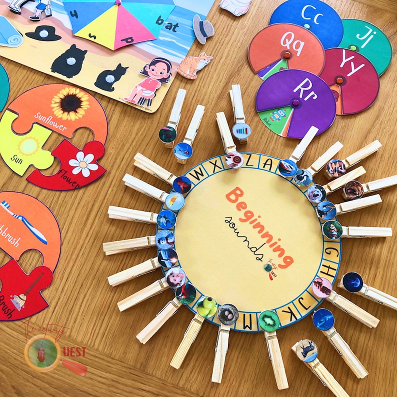 Learning to Read BUNDLE Printable, Learn to Write abc Toddler Tools ...