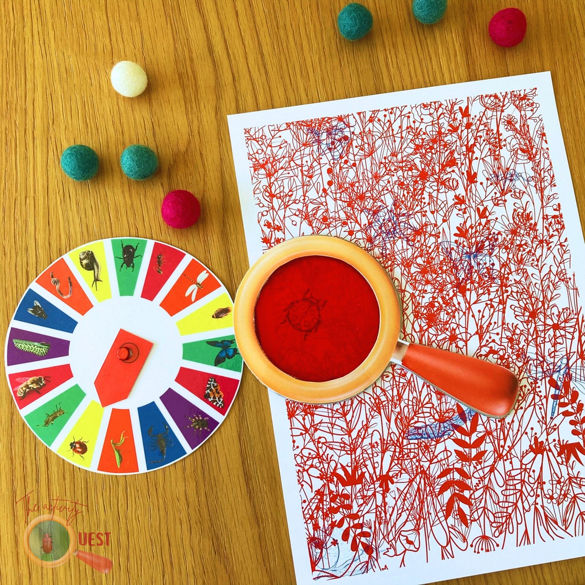 Bugs Secret Reveal Printable, Garden Insects Decoder Spy Game, Summer ...