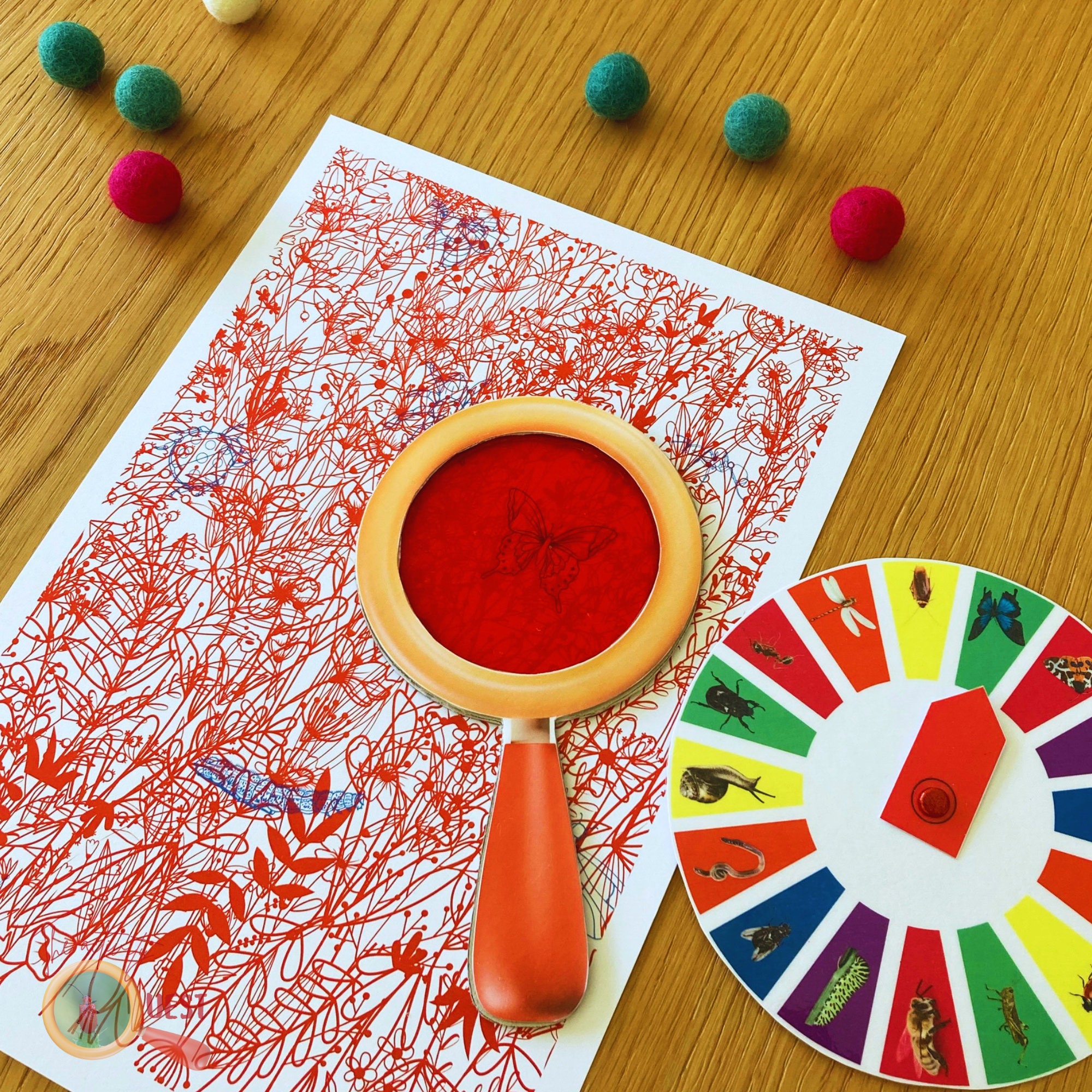 Bugs Secret Reveal Printable, Garden Insects Decoder Spy Game, Summer ...