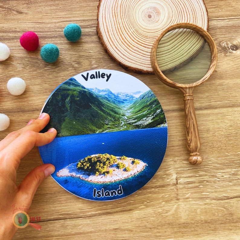 14 Types of Landforms Kids Printable Activity, Flip Book Land ...