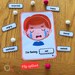 Girls/boys Emotions Activity, Kids Feelings Matching Game, Preschool ...