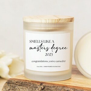 Graduation Gift Masters Degree Gift Smells Like A Masters Degree ...