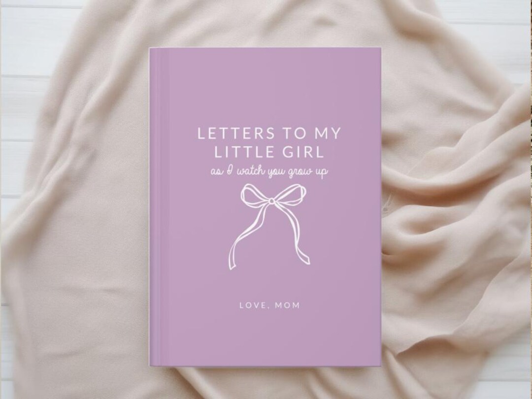 Letters to My Little Girl, Dear Daughter Journal, Baby Keepsake ...