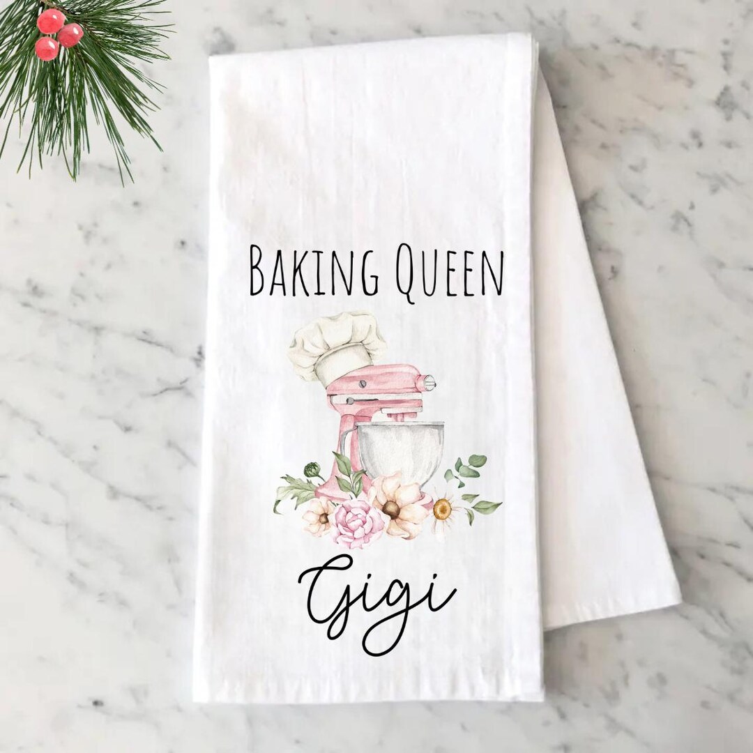 Baking Gift, Home Baker Tea Towel, Baking Moms Gift for Bakers Cookie ...