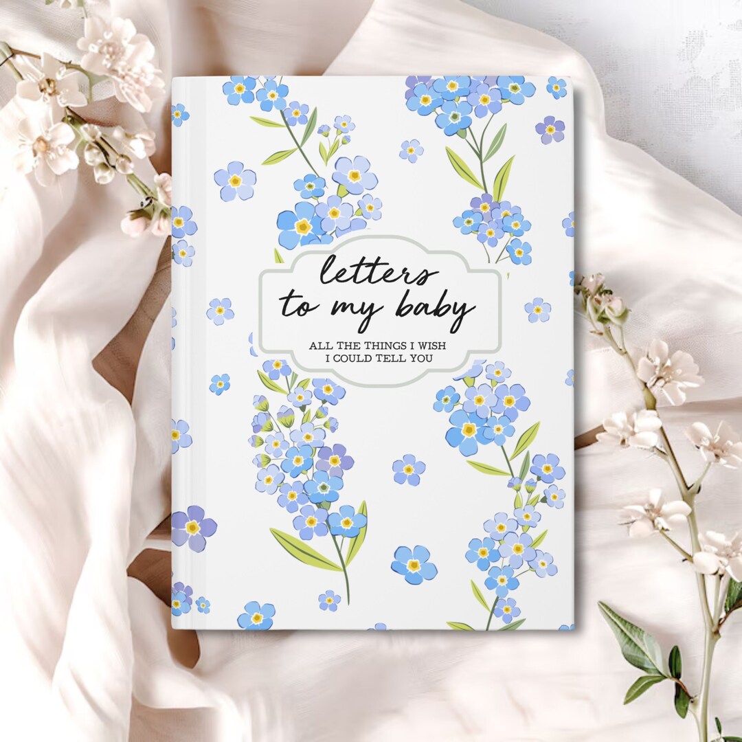 Letters to My Baby Notebook, Loss of Child, Miscarriage Grief Journal ...