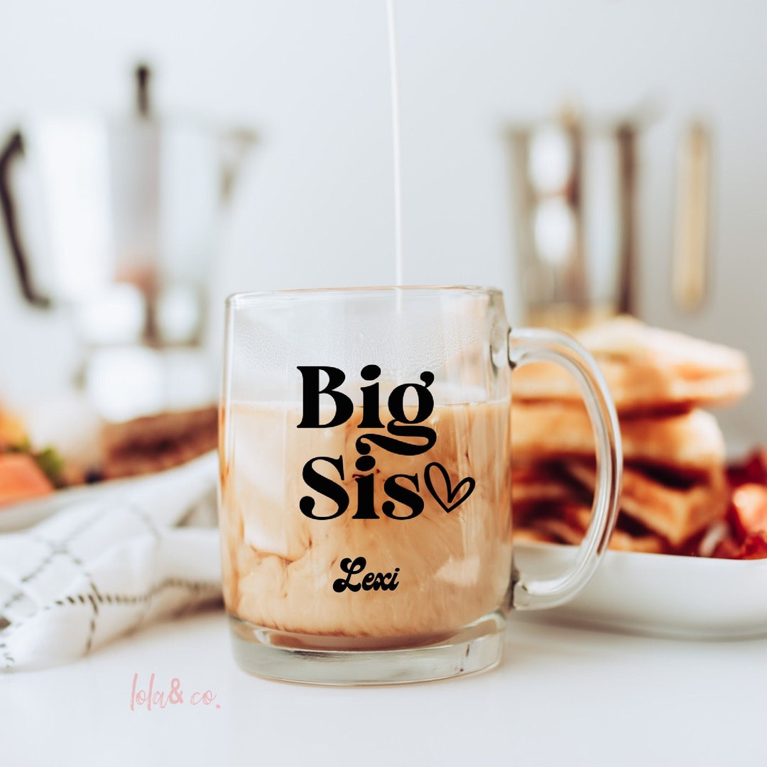 Sorority Sister Gift, Big Sister Mug, Big Sis Mug, Big Sis,big Sis Lil ...